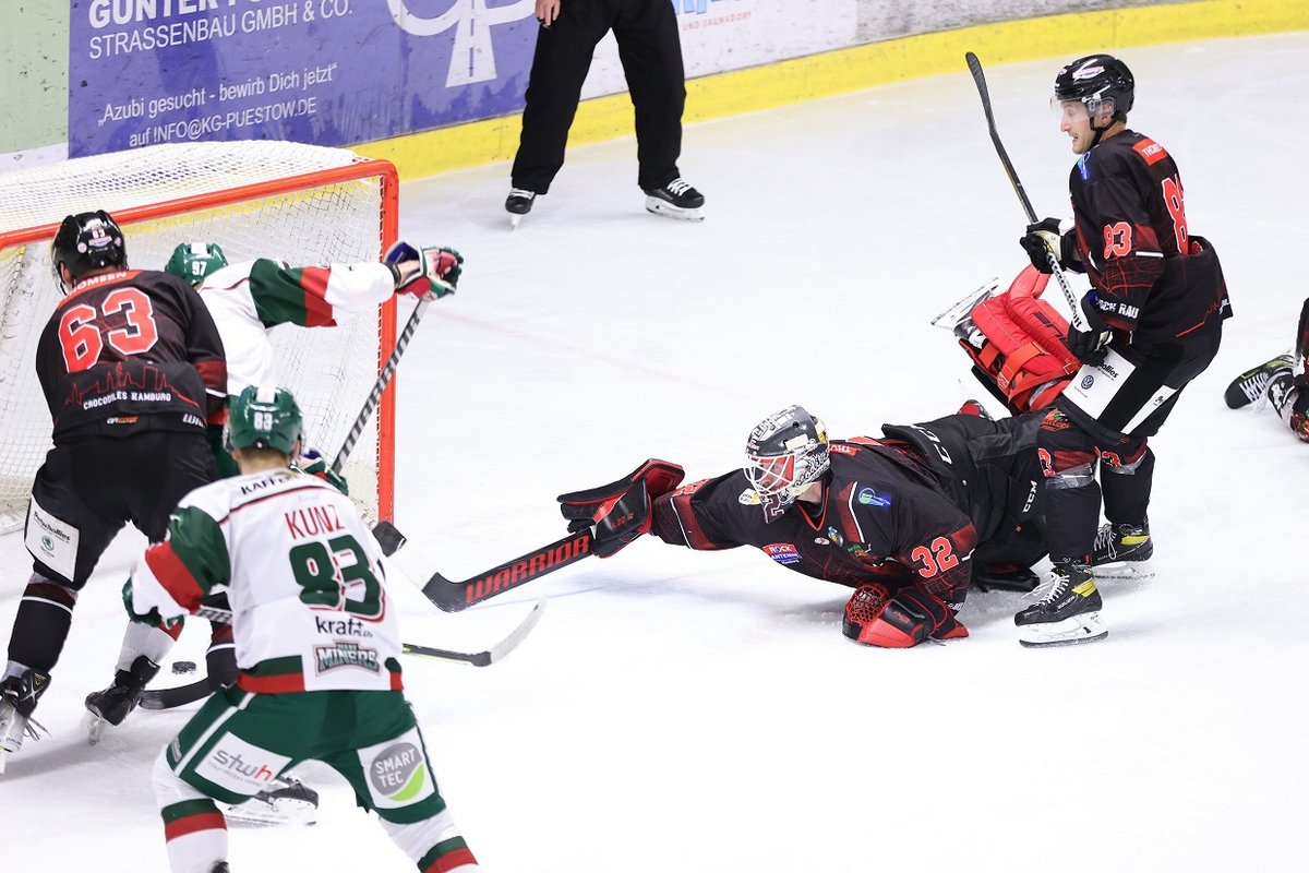 Overtime-Niederlage gegen Herne - Crocodiles Hamburg im FTV